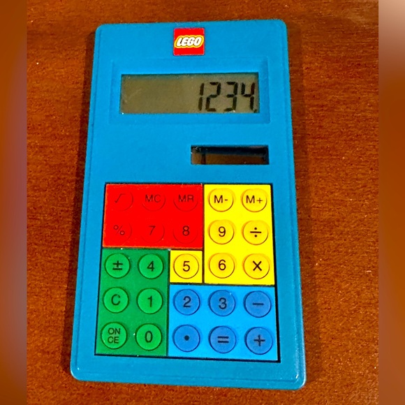 Lego | Toys | Lego Rare Vintage Collectible Solar Calculator Brick ...